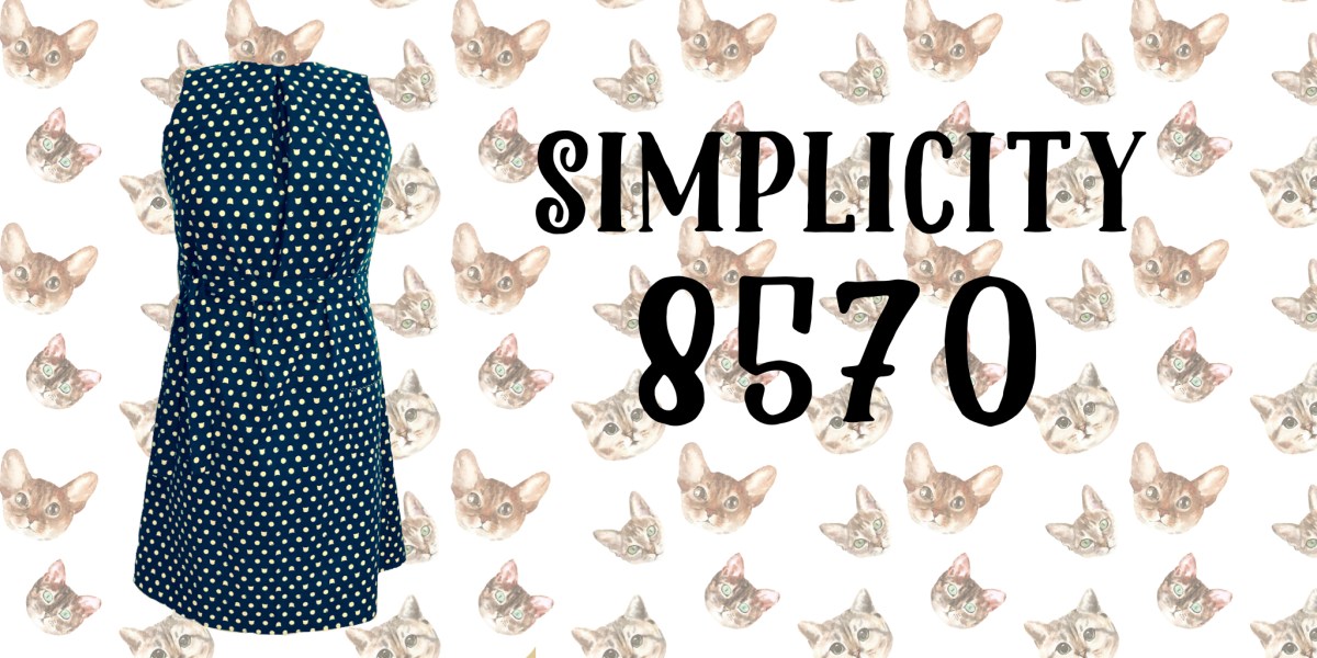 Simplicity 8570 ~ Simple Dress – Janine Sews