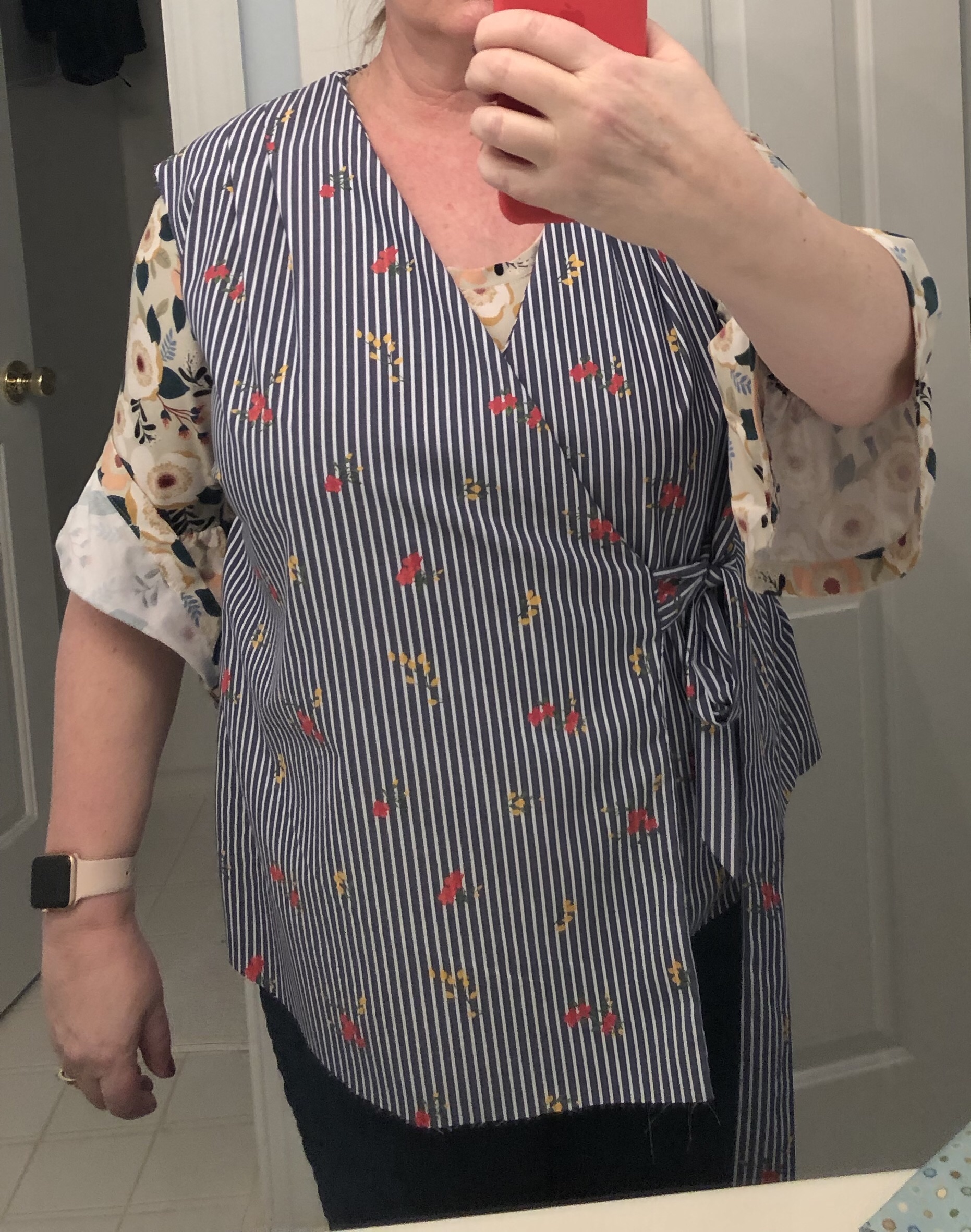 Simplicity 8848 – Wrap Top – Janine Sews